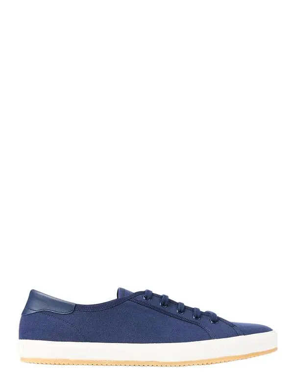Ralph Lauren Bayston Cotton Canvas Sneakers - Classic Chairman Navy