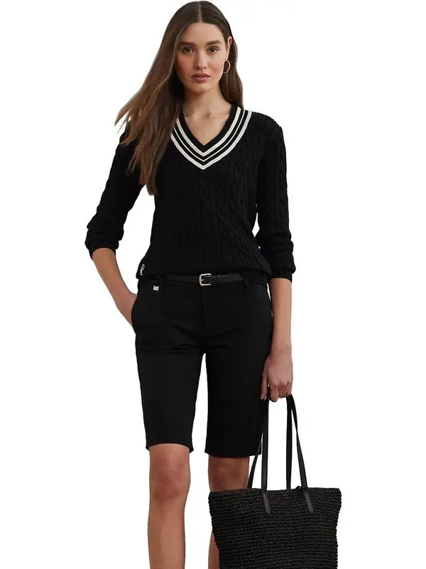 Ralph Lauren Bi-stretch Twill Short - Black