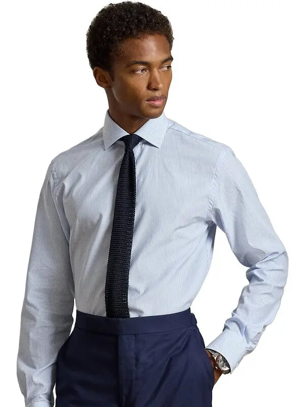 Ralph Lauren Mini-bengal-stripe Shirt - Blue