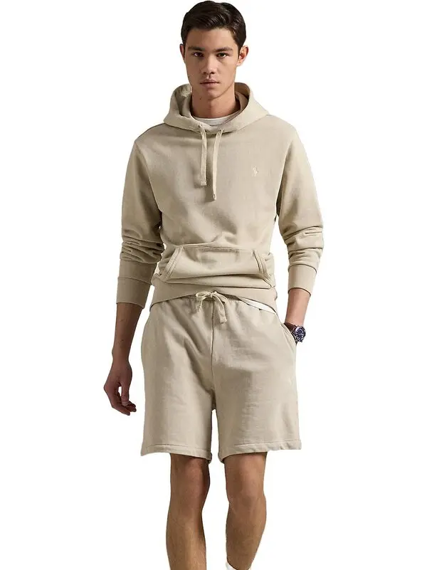 Ralph Lauren 6.5-inch Loopback Fleece Short - Stoneware Grey