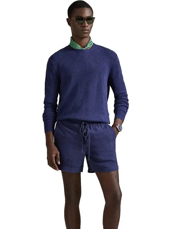 Ralph Lauren Linen Short - Newport Navy