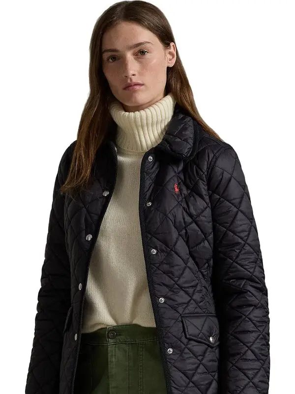 Ralph Lauren Quilted Barn Jacket - Polo Black