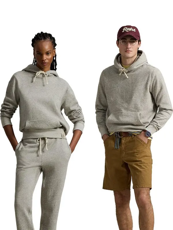 Ralph Lauren Fleece Hoodie - Loft Heather