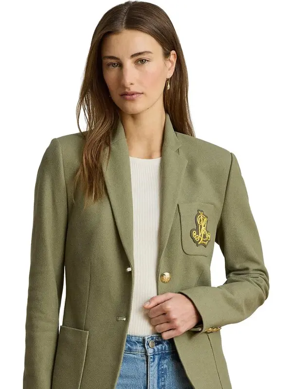 Ralph Lauren Bullion Jacquard Blazer - Light Agave