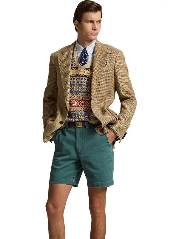 Ralph Lauren Salinger 8-inch Straight Fit Chino Short - Charter Green