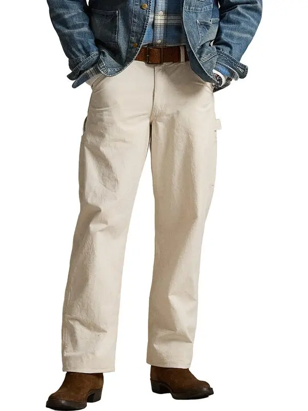 Ralph Lauren Windham Classic Fit Painter Pant - Millstone
