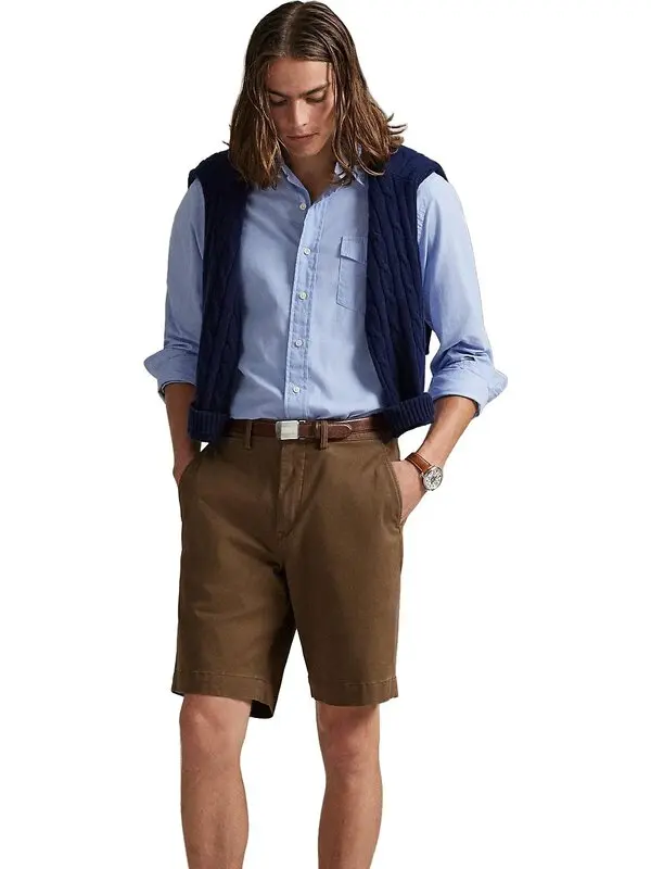 Ralph Lauren 9-inch Bedford Classic Fit Chino Short - Chestnut