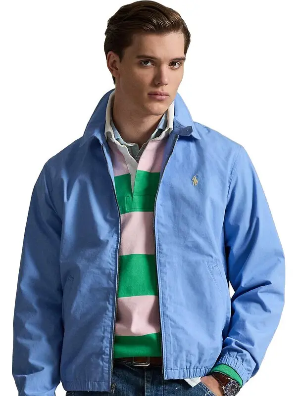 Ralph Lauren The Bayport Poplin Jacket - Bristol Blue