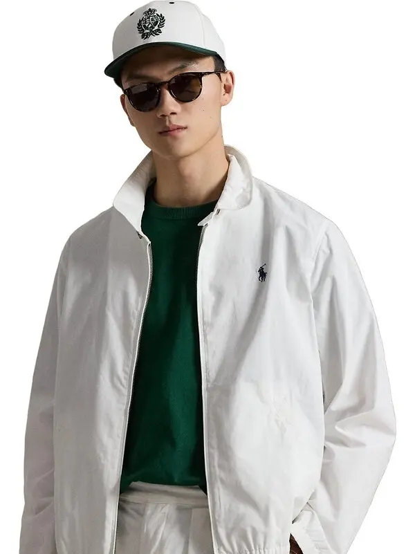 Ralph Lauren The Bayport Poplin Jacket - Ceramic White