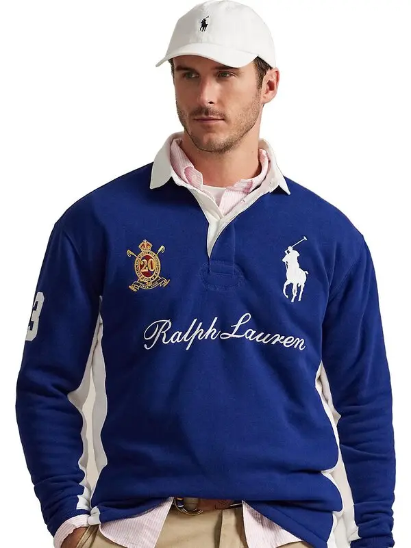 Ralph Lauren Big Pony 20th Anniversary Fleece Sweatshirt - Fall Royal