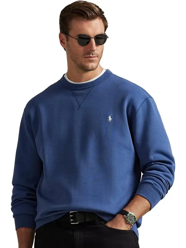 Ralph Lauren Double-knit Sweatshirt - Night Navy