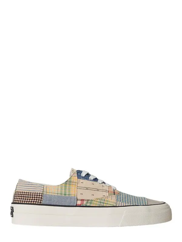 Ralph Lauren Keaton Patchwork Sneakers - Country Patchwork