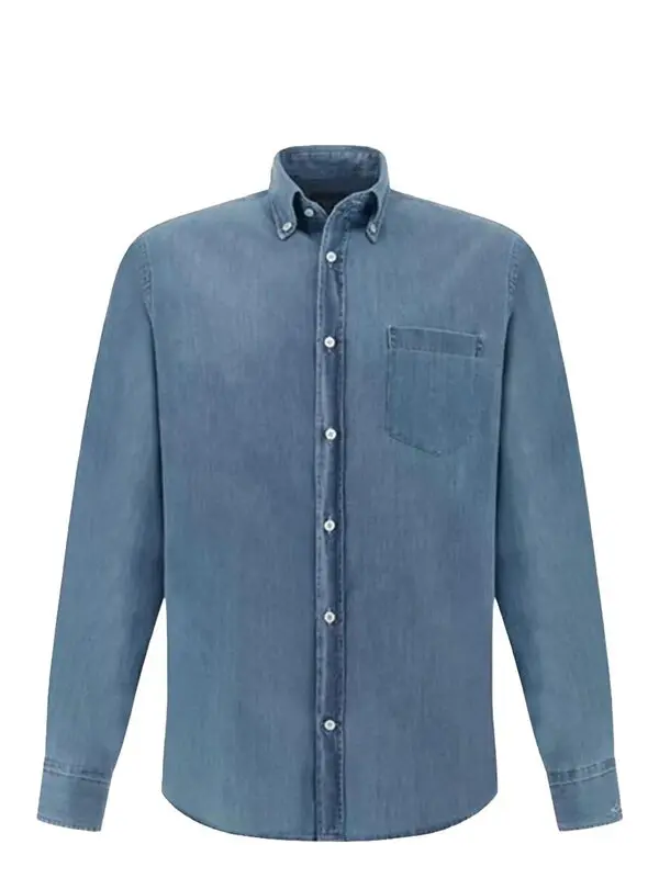 Paul & Shark Patch-pocket Shirt - Blue