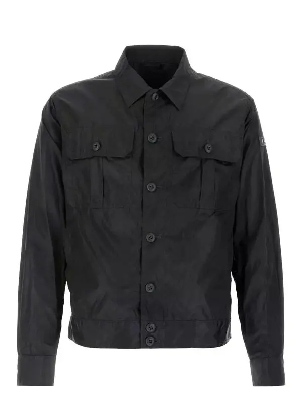 TATRAS Buttoned Shirt Jacket - Black