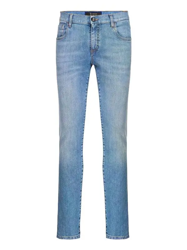 BILLIONAIRE Belt-loops Jeans - Blue