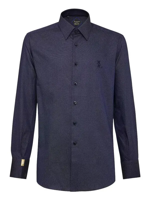 BILLIONAIRE Long-sleeves Shirt - Blue