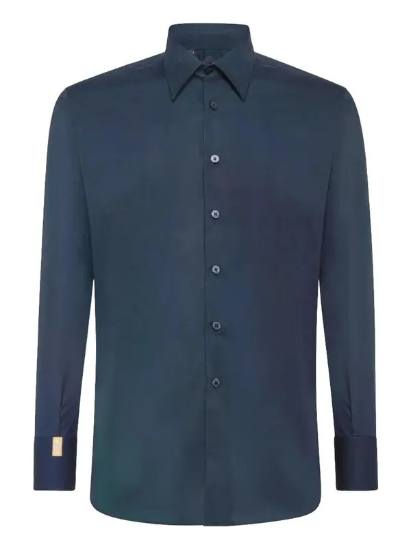 BILLIONAIRE Slim-fit Shirt - Blue
