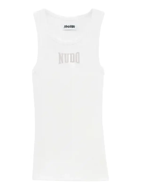 MAGLIANO Logo-lettering Vest - Neutrals