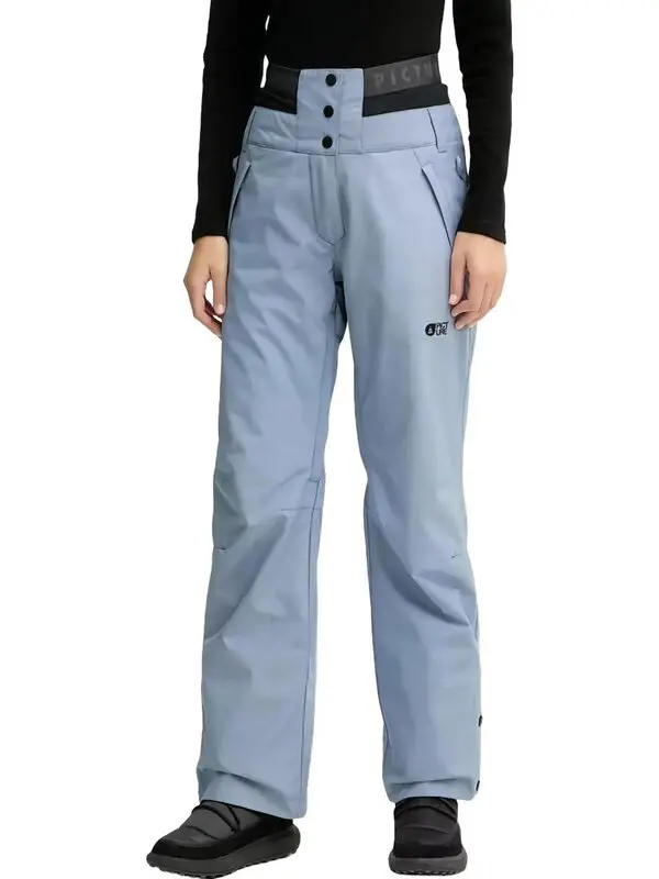 PICTURE ORGANIC CLOTHING Ski Pants With Button Detailing - Blue