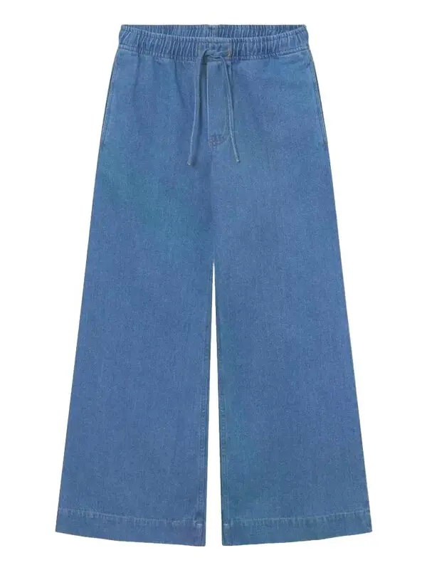 SOSUE Anna Wide Leg Jeans - Blue