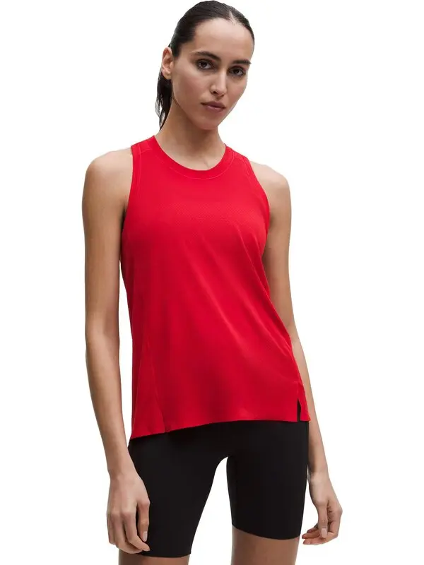 Lululemon Fast And Free Sleeveless Tank Top - Oxford Red