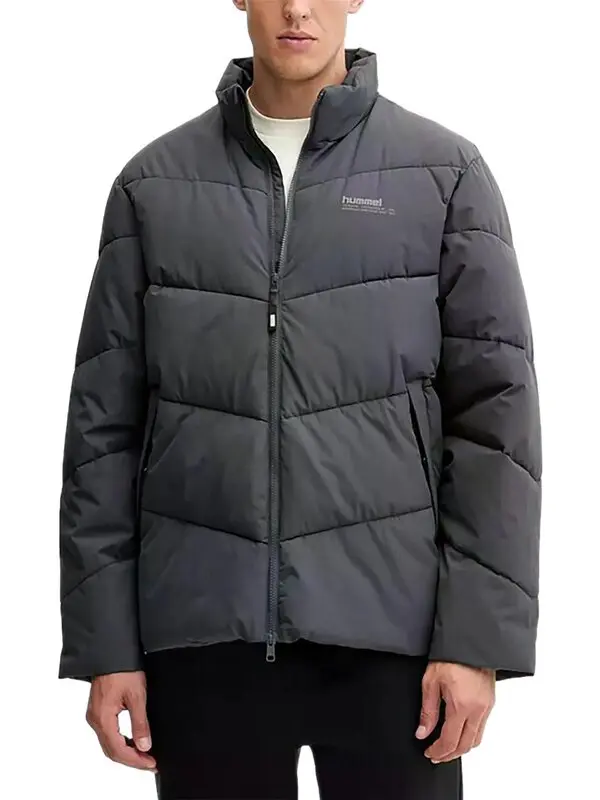 HUMMEL Padded Zip-up Jacket - Grey