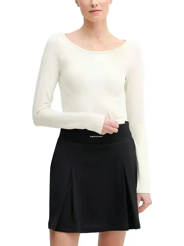 Under Armour Boat-neck Long Sleeve T-shirt - Neutrals