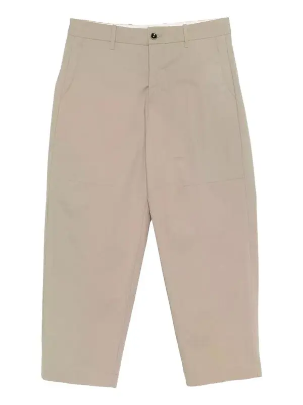NINE:INTHE:MORNING Franco Belt-loop Trousers - Green