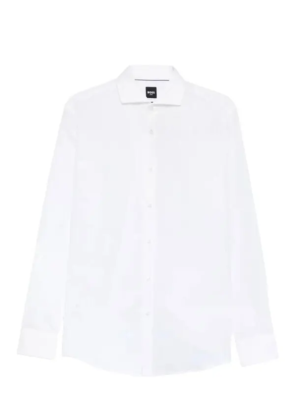 BOSS H-hank Buttoned Shirt - White