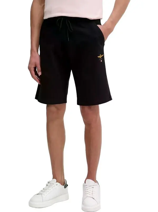 AERONAUTICA MILITARE Track Shorts - Black