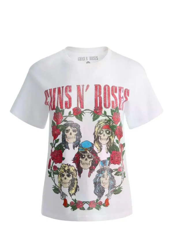 Alice + Olivia Alvera Crew-neck T-shirt - White