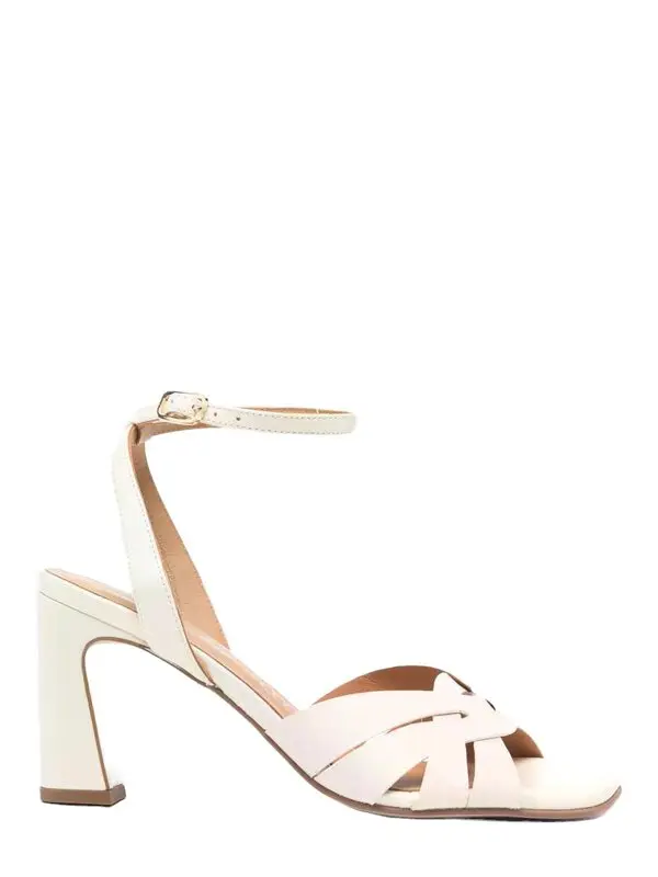 PEDRO MIRALLES Munera Square-toe Sandals - Neutrals