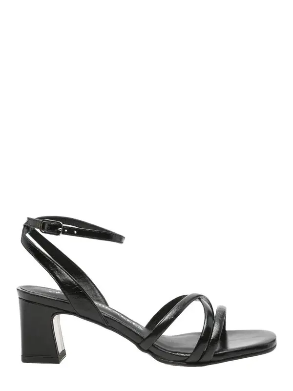 PEDRO MIRALLES Square-toe Sandals - Black