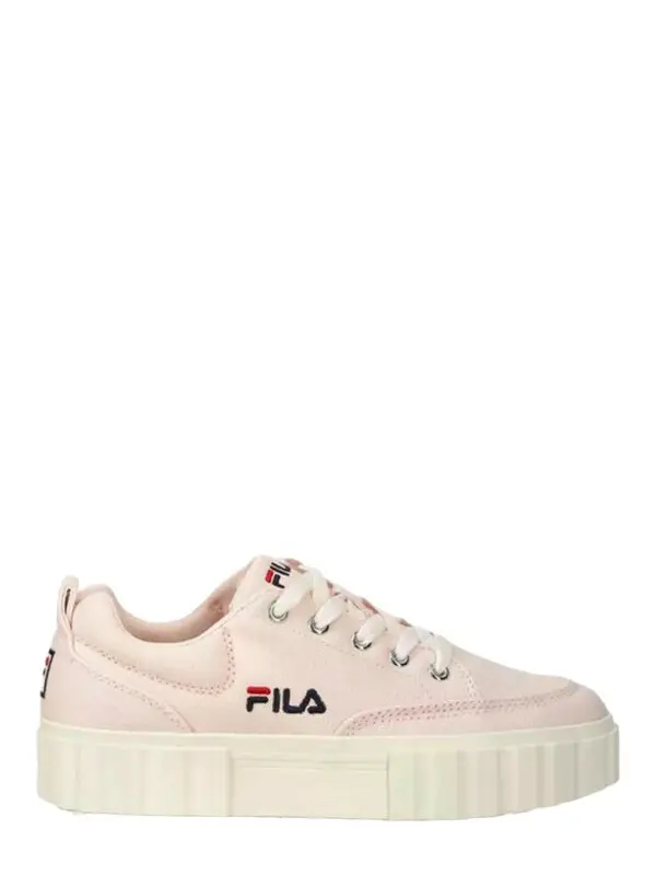 FILA Sandblast Logo Lace-up Sneakers - Pink
