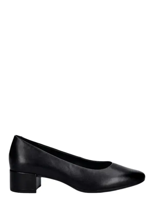 Ecco Livia Square Toe Pumps - Black