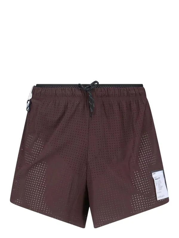 Satisfy Space-o Sport Shorts - Brown