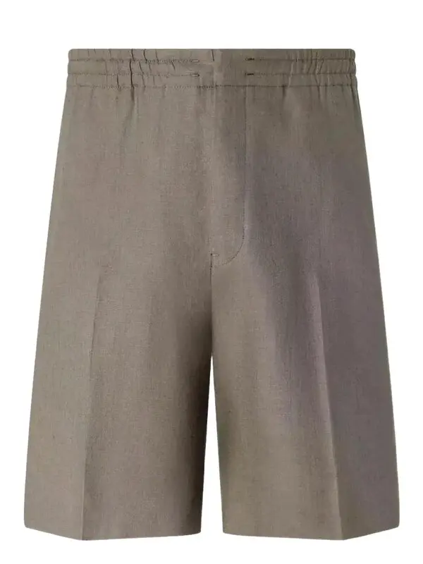 Zegna Elasticated Oasi Shorts - Grey