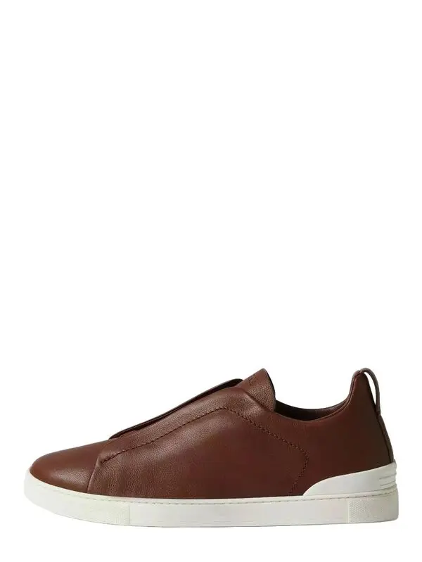 Zegna Triple Stitch™ Sneakers - Brown