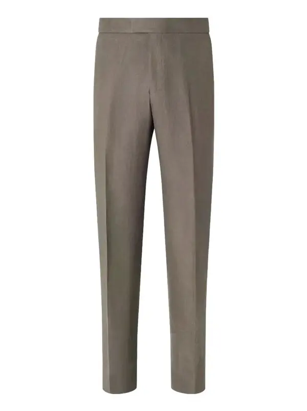 Zegna Oasi Lino Trousers - Grey