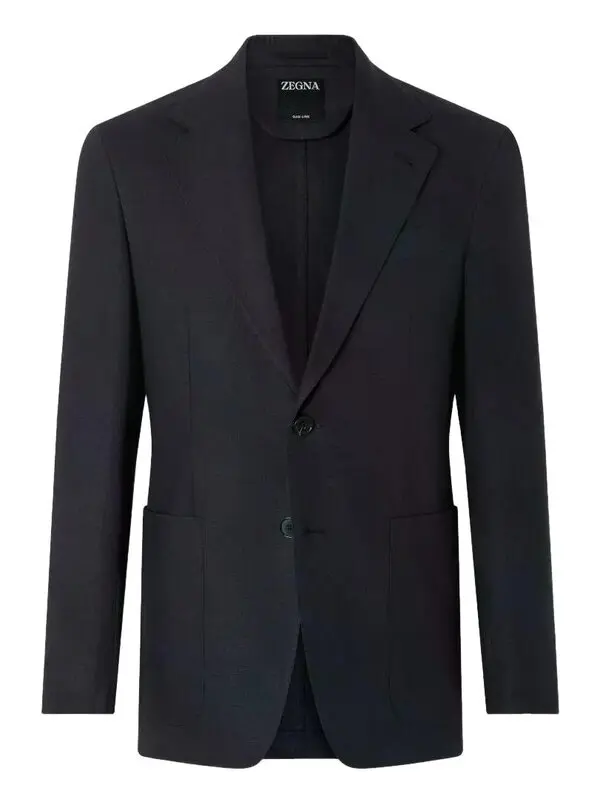 Zegna Oasi Lino Blazer - Blue