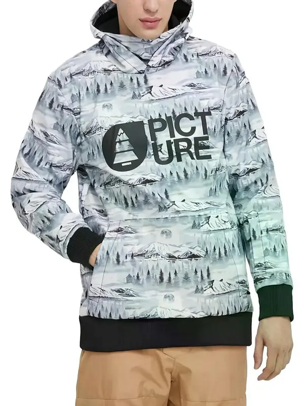 PICTURE ORGANIC CLOTHING Graphic-print Hoodie - Grey