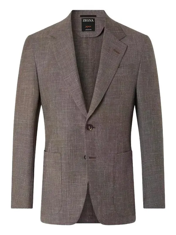 Zegna Crossover Blazer - Brown