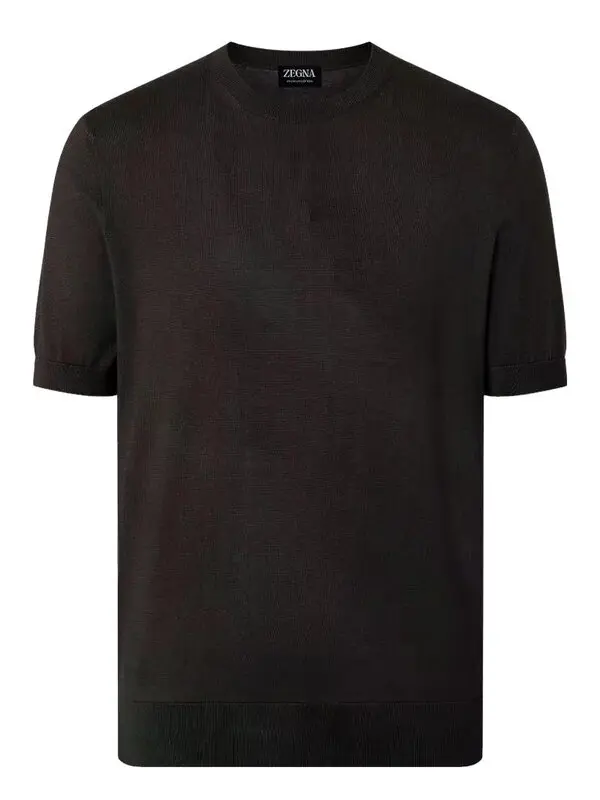 Zegna Cotton T-shirt - Brown