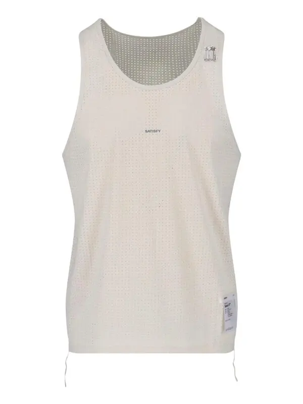 Satisfy Space-o Singlet - Cream