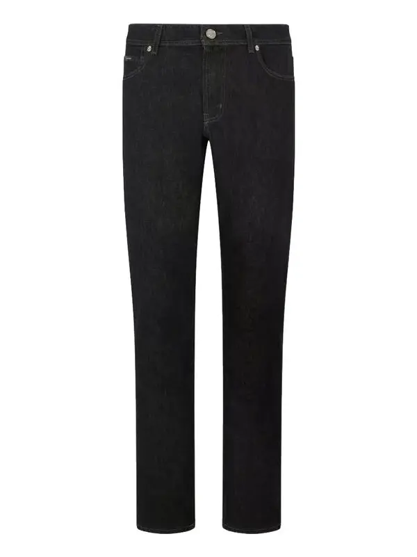 BILLIONAIRE Straight Leg Jeans - Black