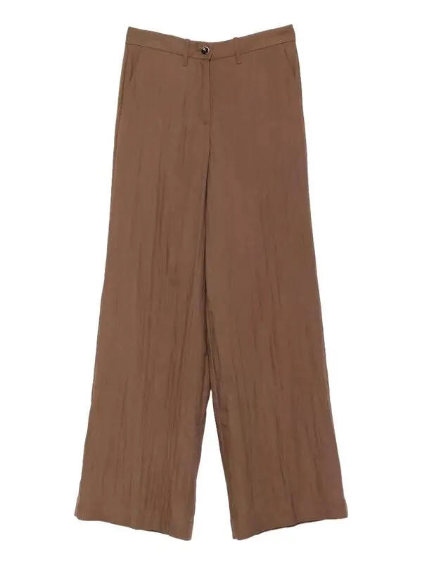 NINE:INTHE:MORNING Karen Belt-loop Trousers - Brown
