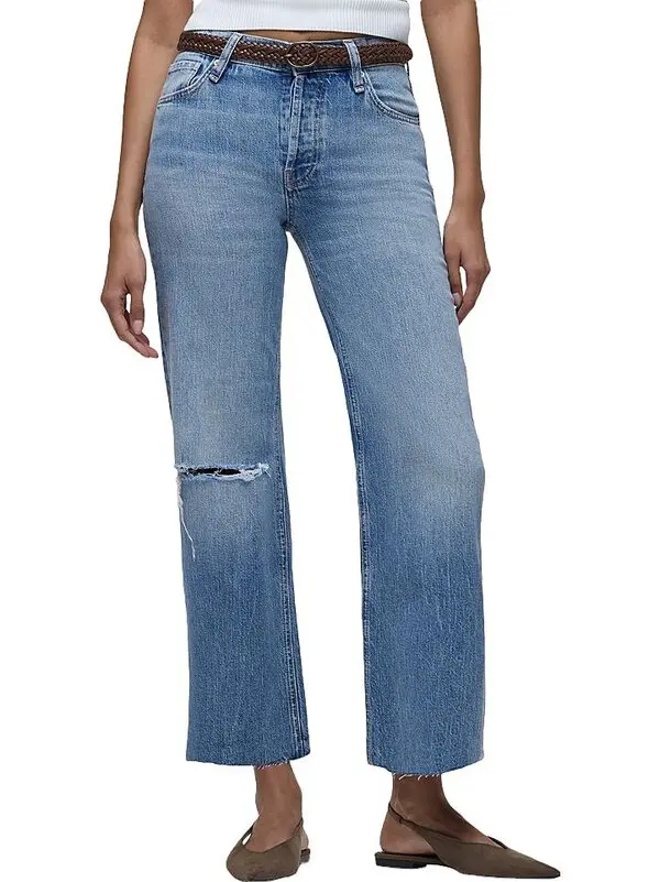 Hudson Jeans Rosie High-rise Wide-leg Ankle Jeans - My Way