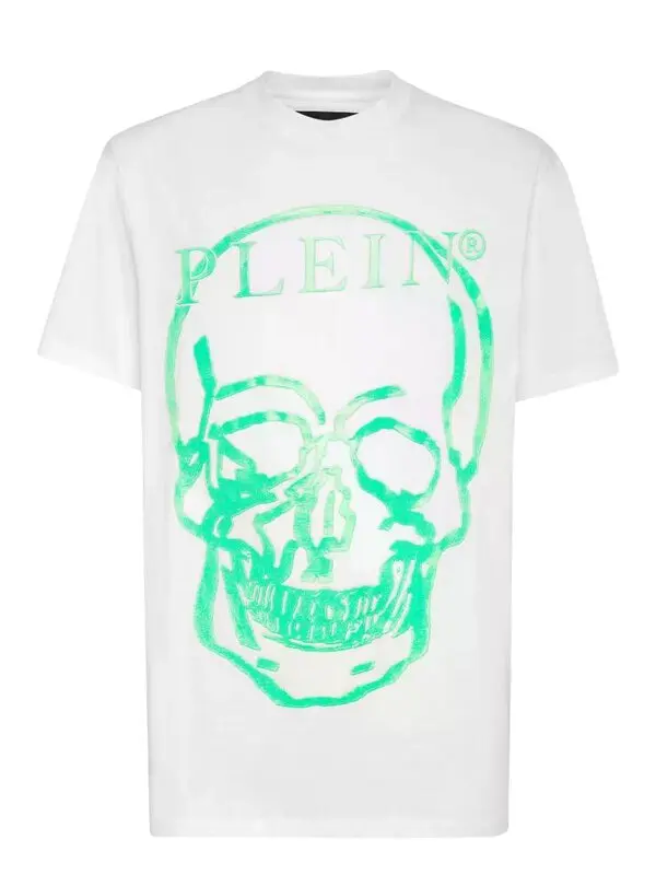 Philipp Plein Skull-print T-shirt - White