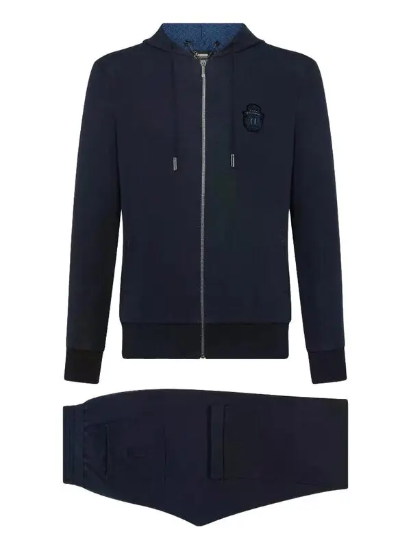 BILLIONAIRE Crest Tracksuit - Blue