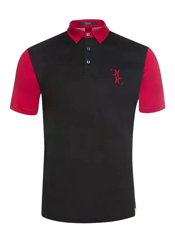 BILLIONAIRE Double B Polo Shirt - Red